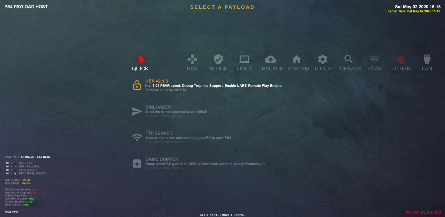 PS4 Exploit Pages - Darthsternie's Firmware Archive